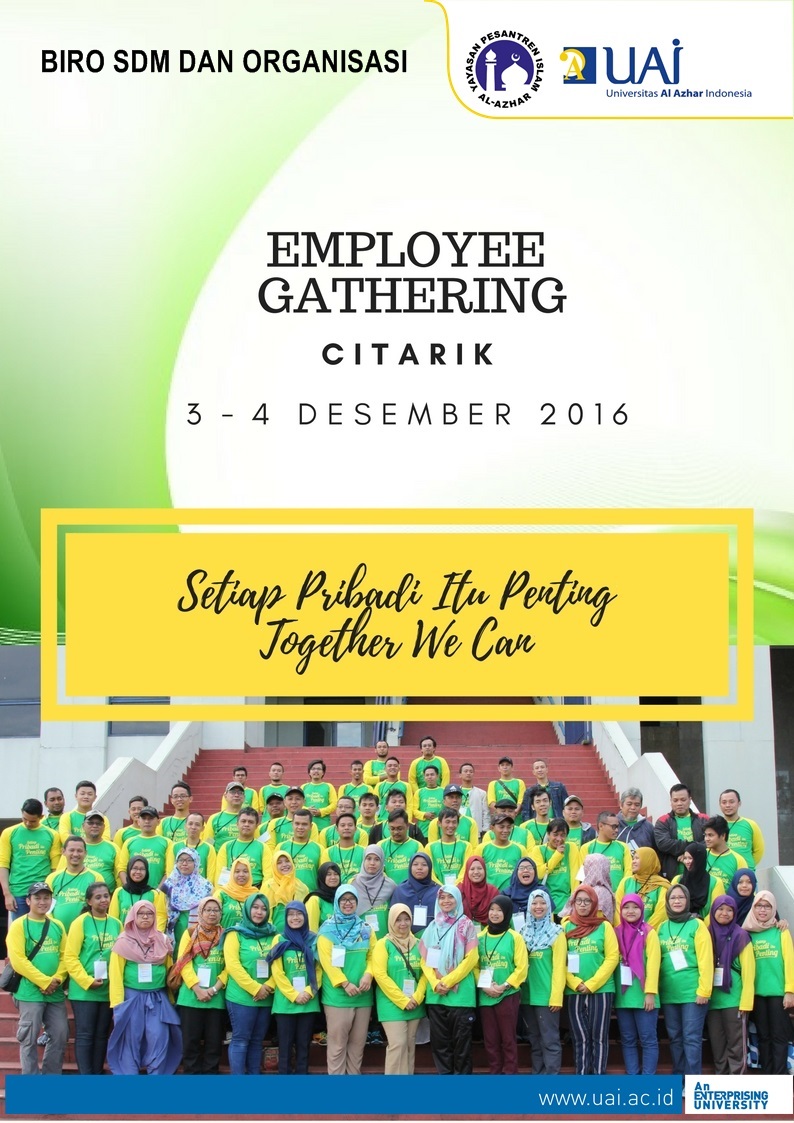 EMPLOYEE GATHERING 2016 | Direktorat Sumber Daya Manusia